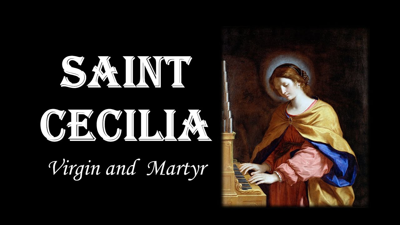 Saint Cecilia - patron of musicians - YouTube