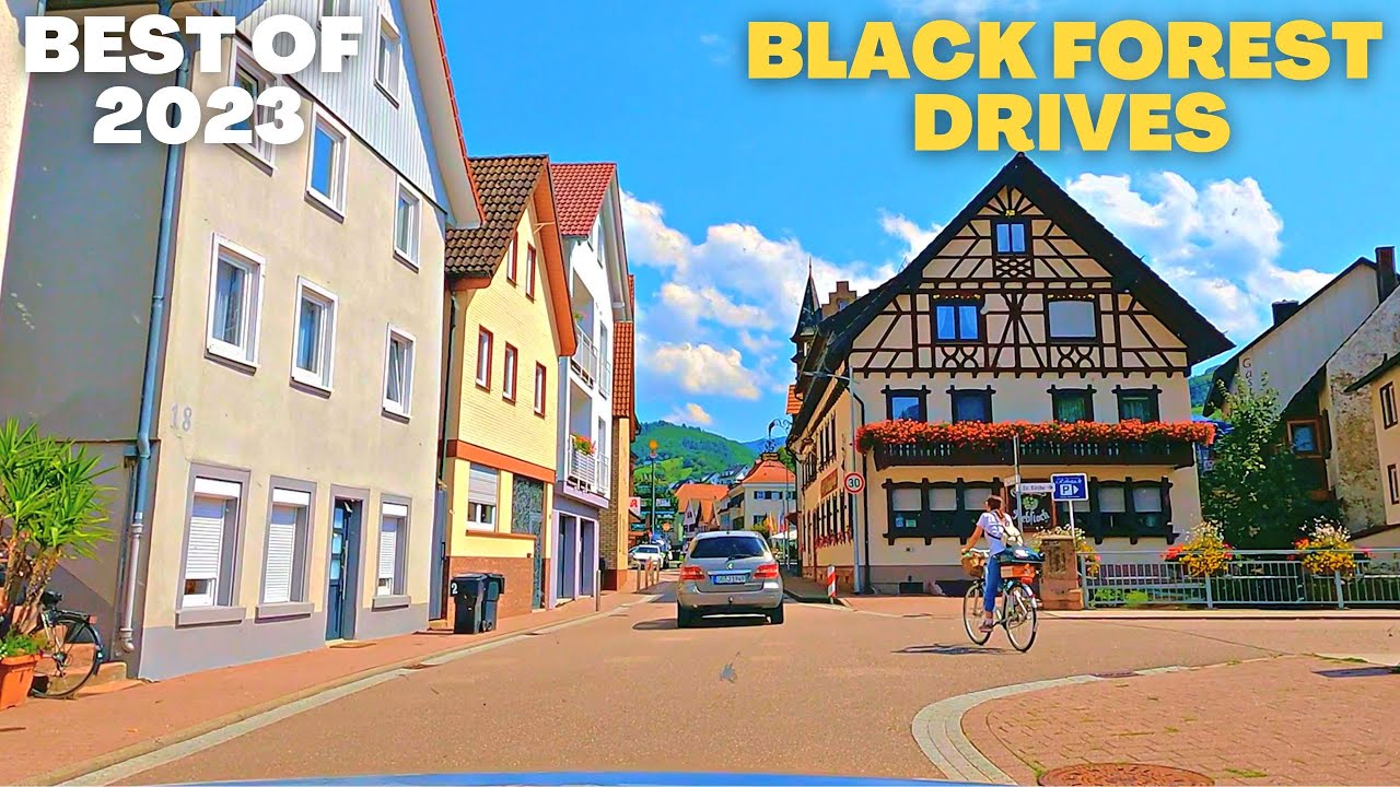 4K Scenic Drive Through Germany's Black Forest 🌲2023 - YouTube