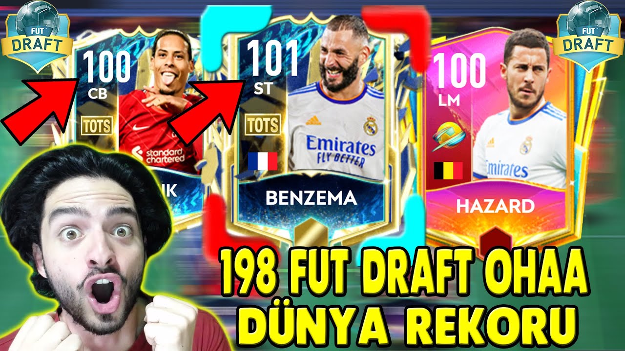 İMKANSIZ FUT DRAFT DÜNYA REKORU İÇİN SAATLERCE OYNADIM ! FIFA Mobile ...