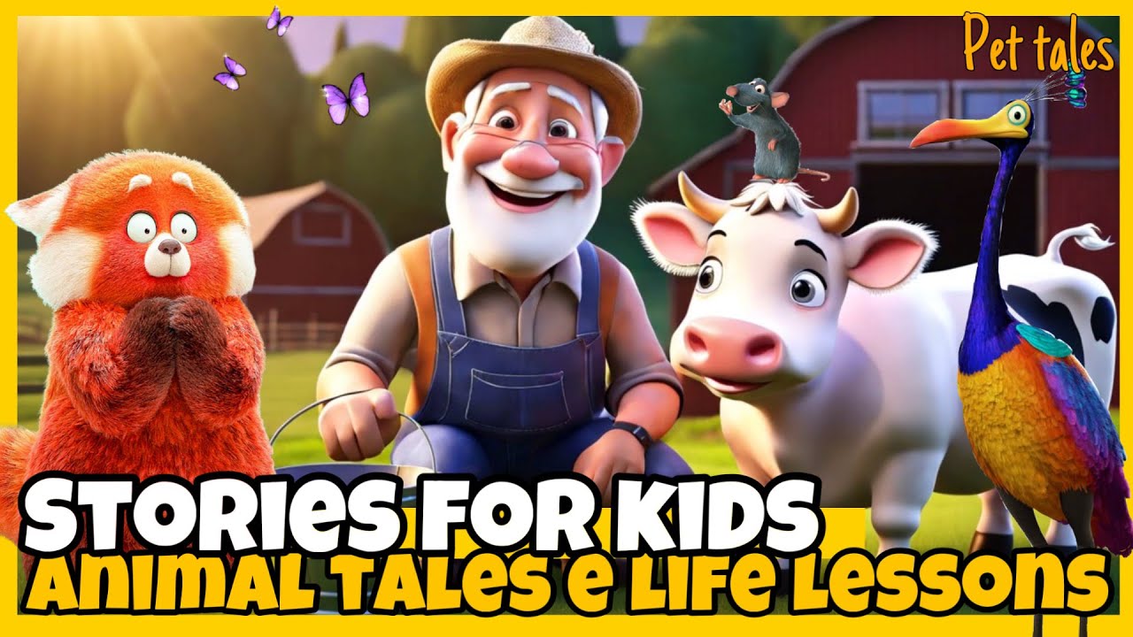 Animal Tales & Life Lessons: Wholesome Stories for Kids! / 30 minutes ...