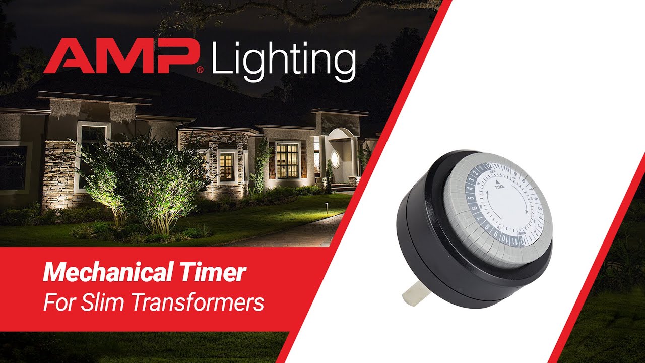 AMP® Mechanical Timer for Slim Line Transformers - YouTube