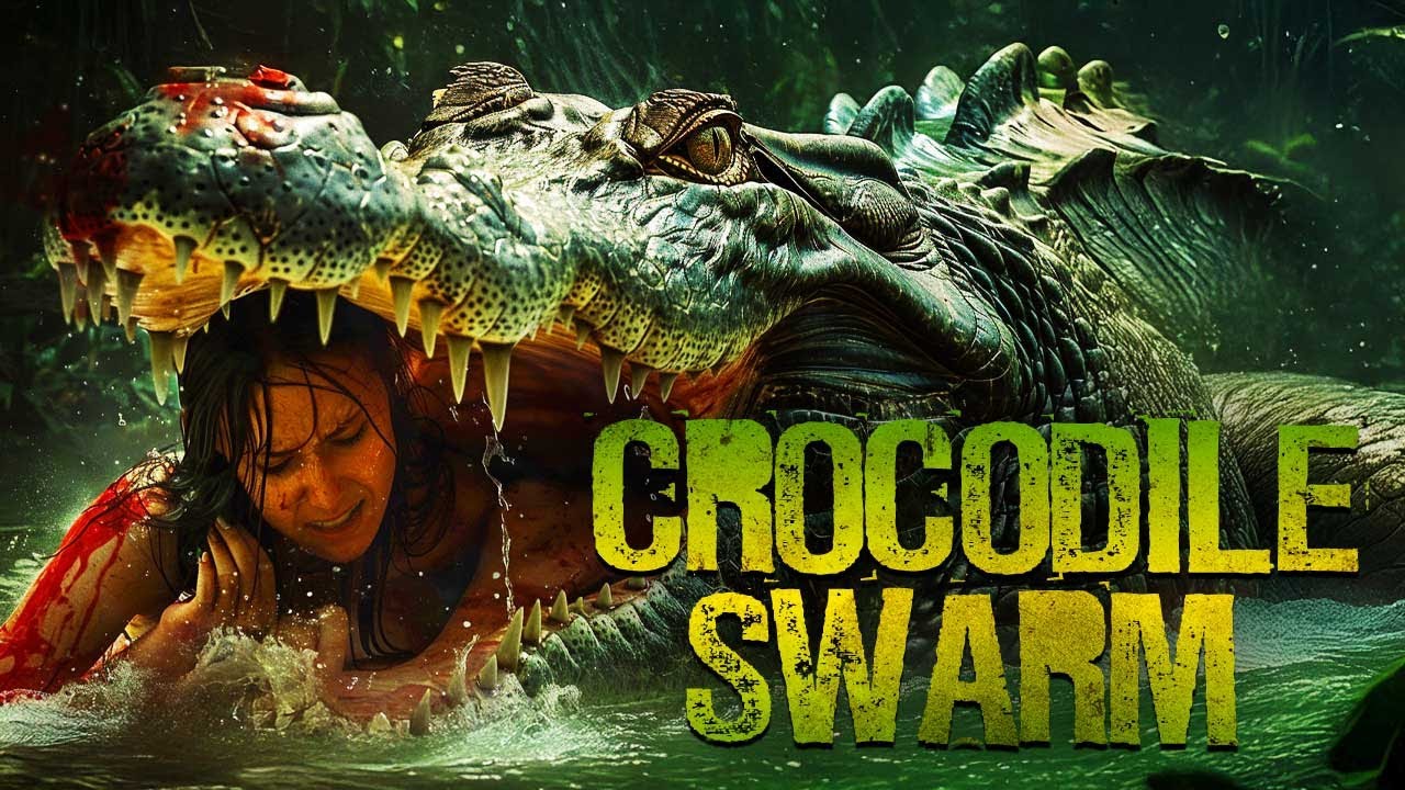 Cave of Terror | Crocodile Swarm | Full Action Adventure Movie | Free ...