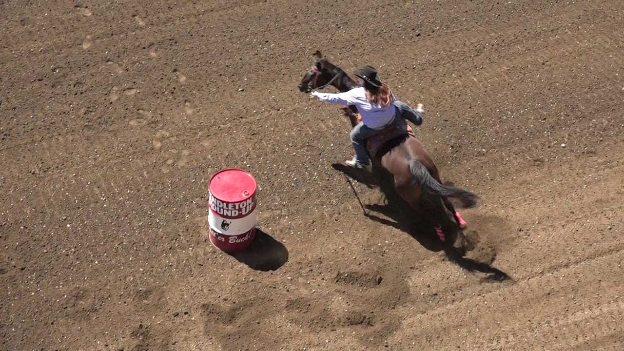 Kaycee Lytle and PS Im Top Dives Ace "Ace" 31.761 Pendleton Round-Up 7 ...