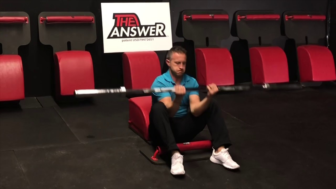 THE ANSWER WORKOUT- DAY 26 OLYMPIC EXERCISES - YouTube
