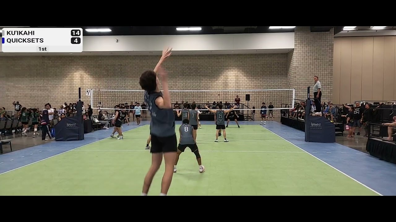 Quicksets Volleyball Club Quicksets 15 Black - YouTube