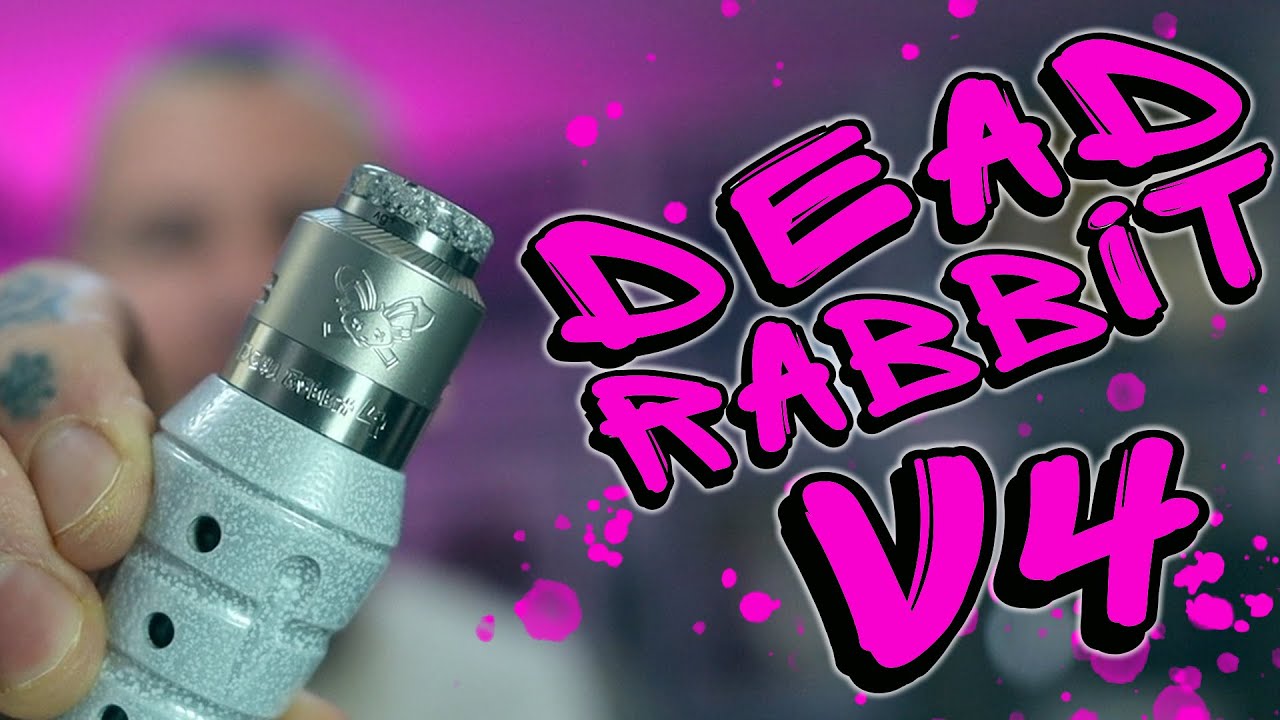 Dead Rabbit V4 RDA + Build & Wicking Tutorial - YouTube