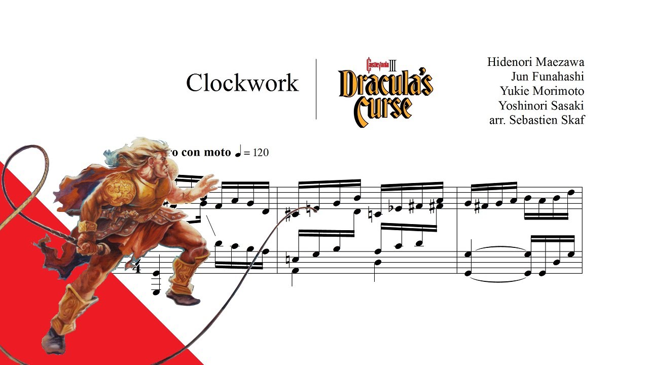 Clockwork - Castlevania III Piano Arrangement - YouTube