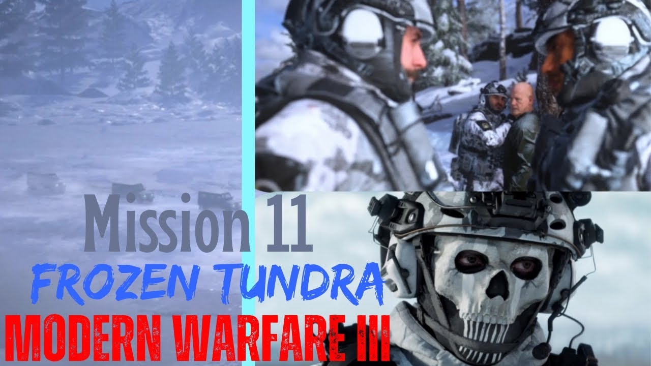 CALL OF DUTY MODERN WARFARE 3 PS5 Walkthrough Mission-Frozen Tundra ...
