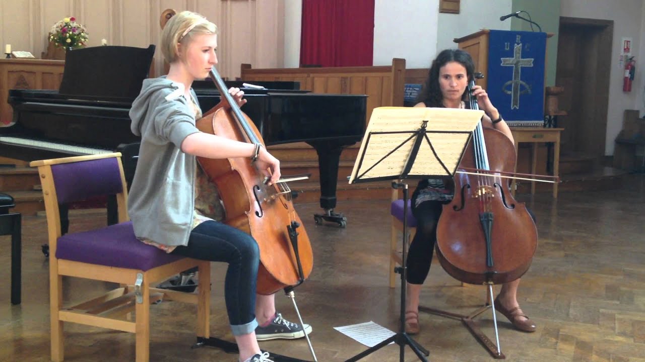 Anna and Hannah's Cello Duet - YouTube