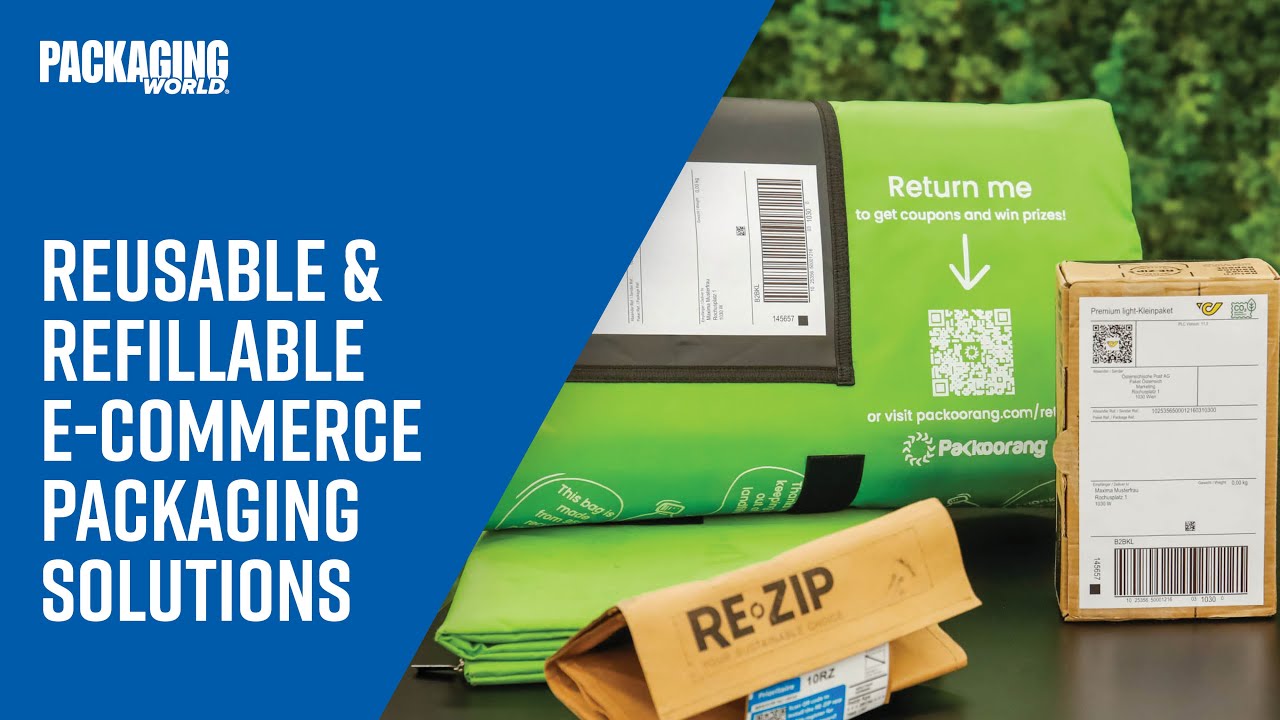 Reusable & Refillable E-Commerce Packaging Solutions - YouTube