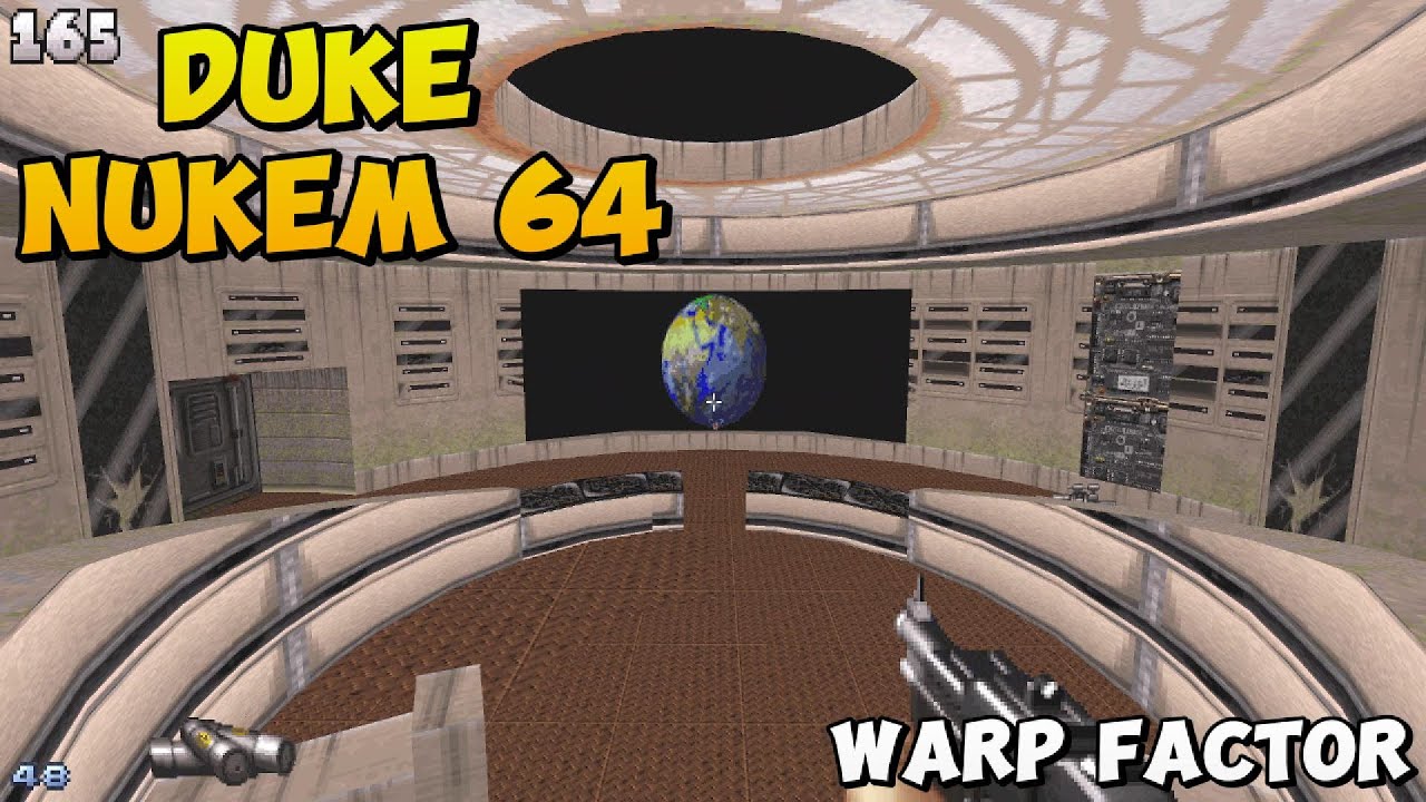 Duke Nukem 64 PC Port- Warp Factor All Secrets - YouTube