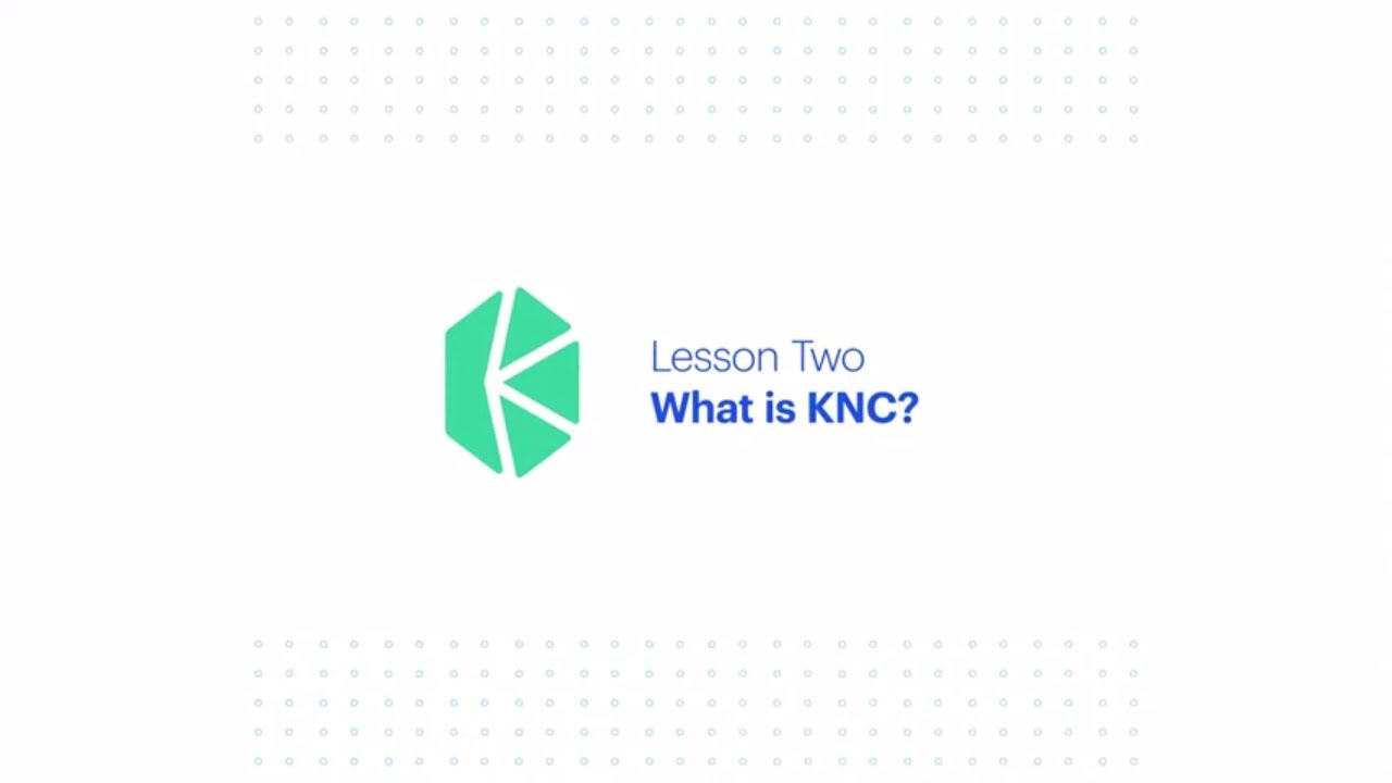 Coinbase Earn: What is KNC? (Lesson 2 of 3) - YouTube