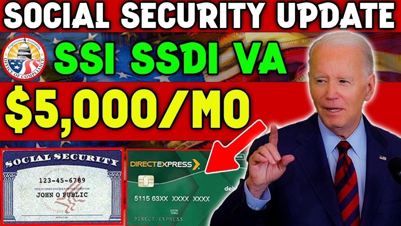 Social Security Update! $5000 Checks Coming On Monday For Seniors | SSI ...