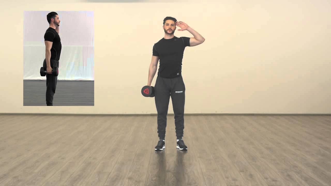Dumbbell Side Flexions - YouTube