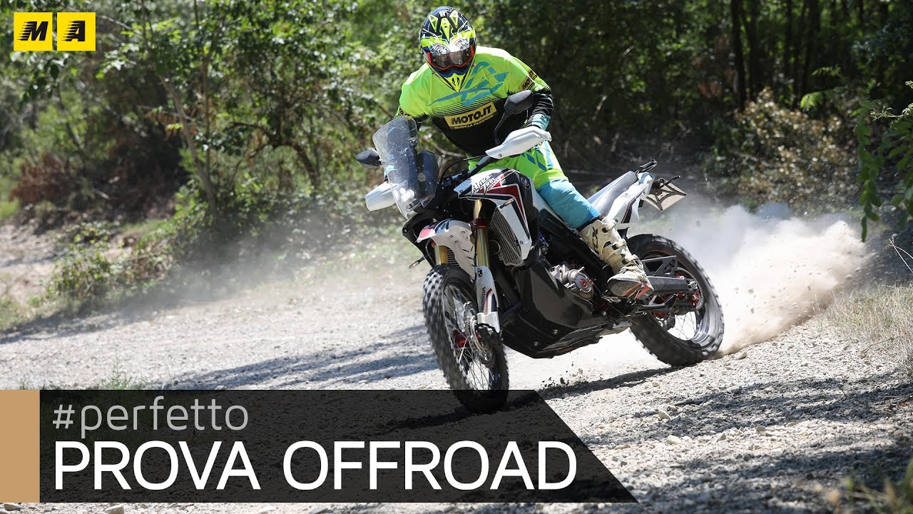 Honda Africa Twin Rally: test esclusivo offroad! [ENGLISH SUB] - YouTube