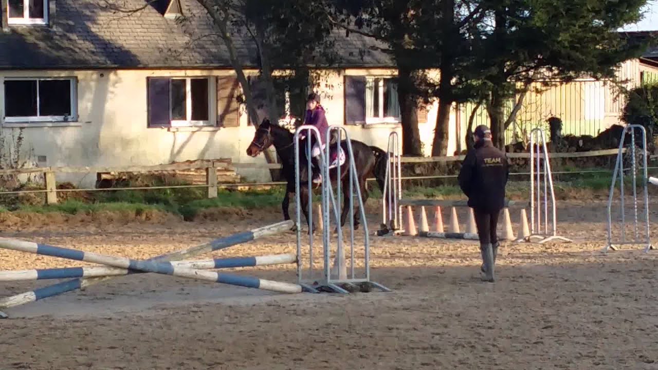 Chute de cheval power - YouTube