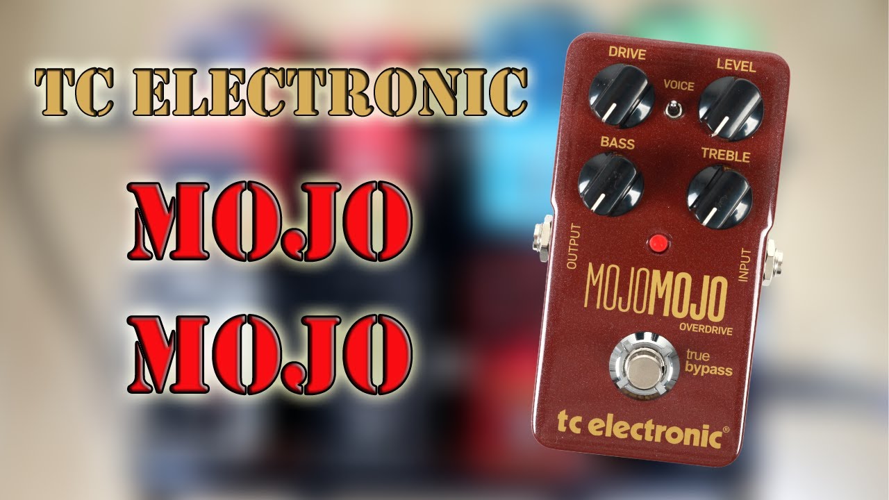 TC Electronic - MojoMojo Overdrive Pedal - YouTube