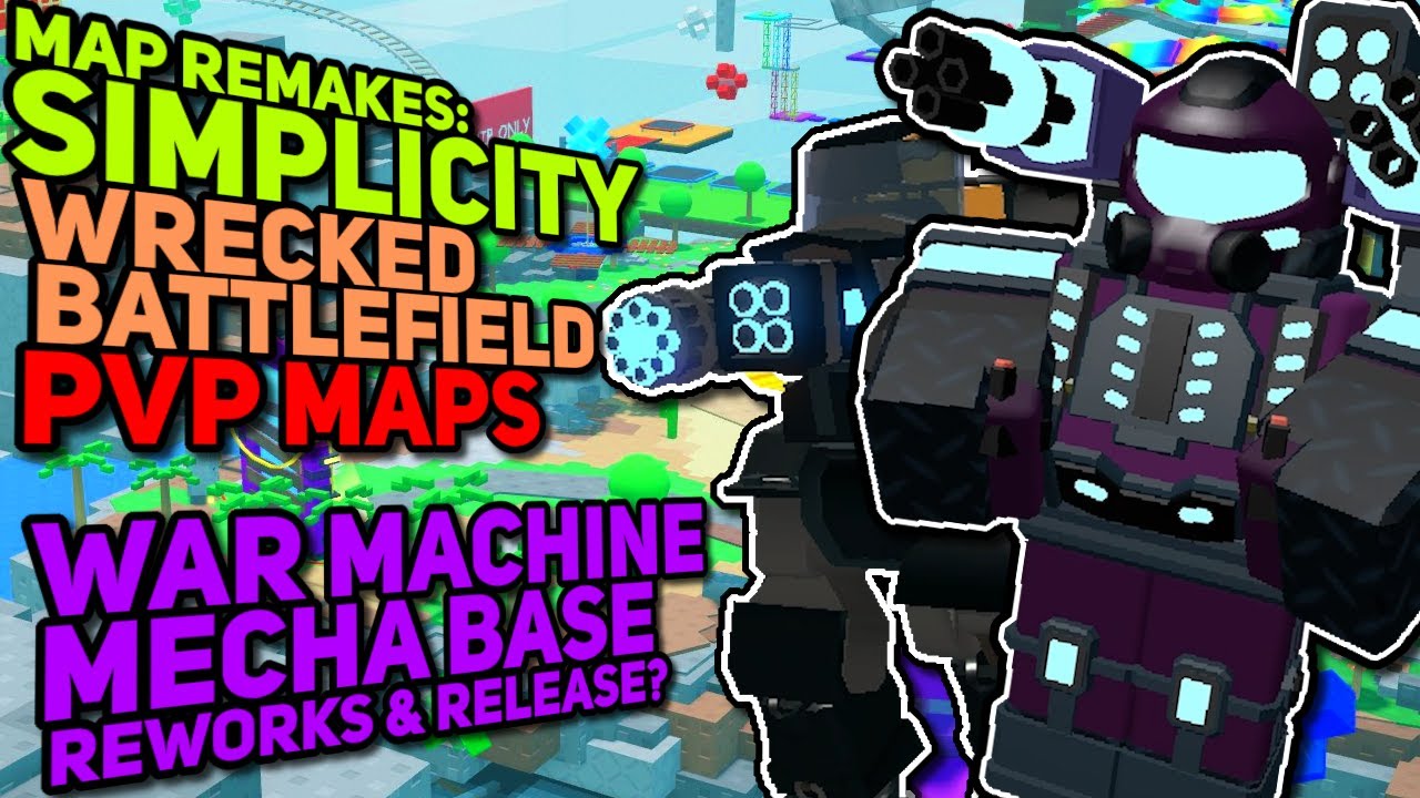 PvP Maps | War Machine & Mecha Remake? | Wrecked Battlefield ...