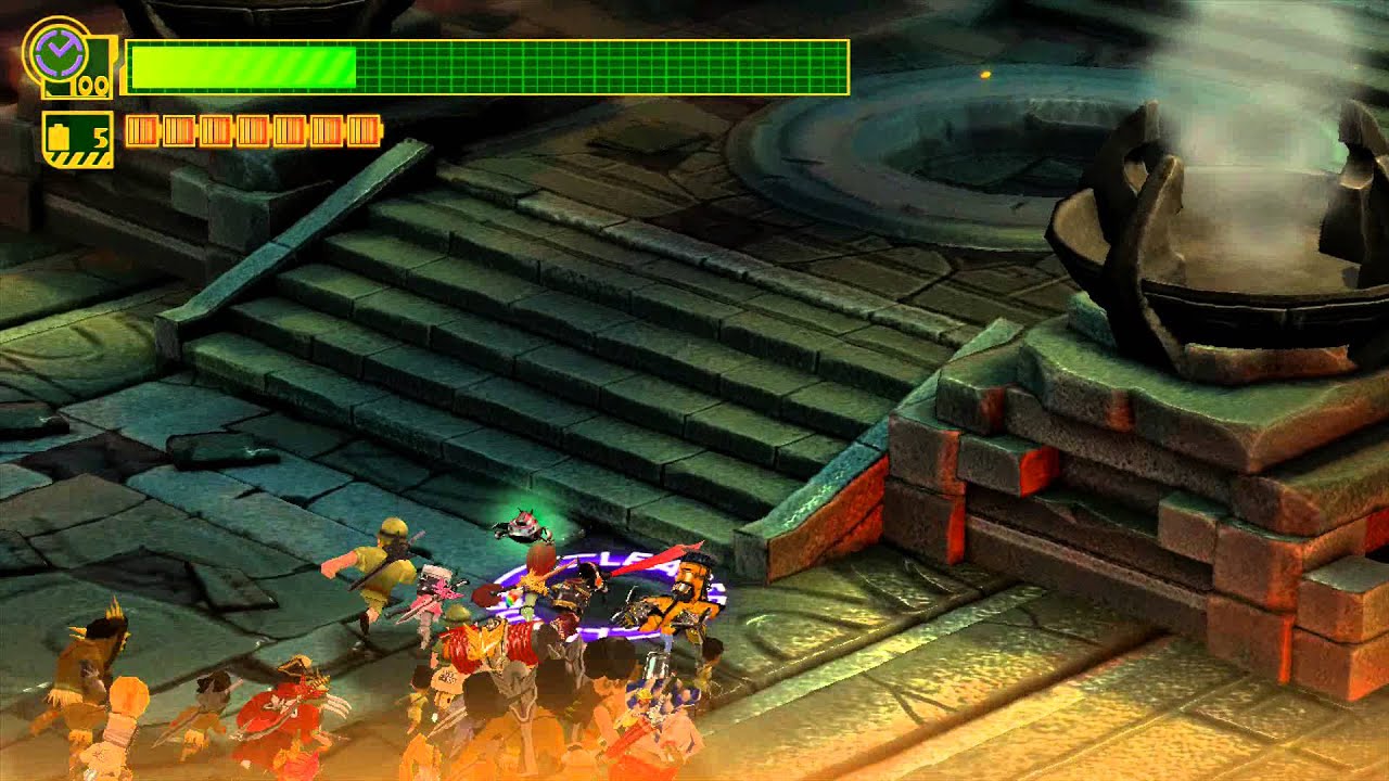 The Wonderful 101 - Operation 005-B: Carry Blue Orb Past Spike Traps ...