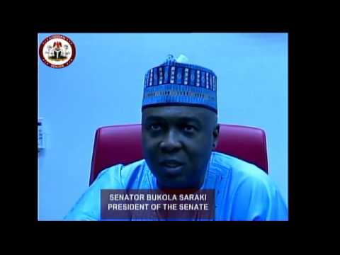 Interview with Sen. Bukola Saraki - President of The Senate - YouTube