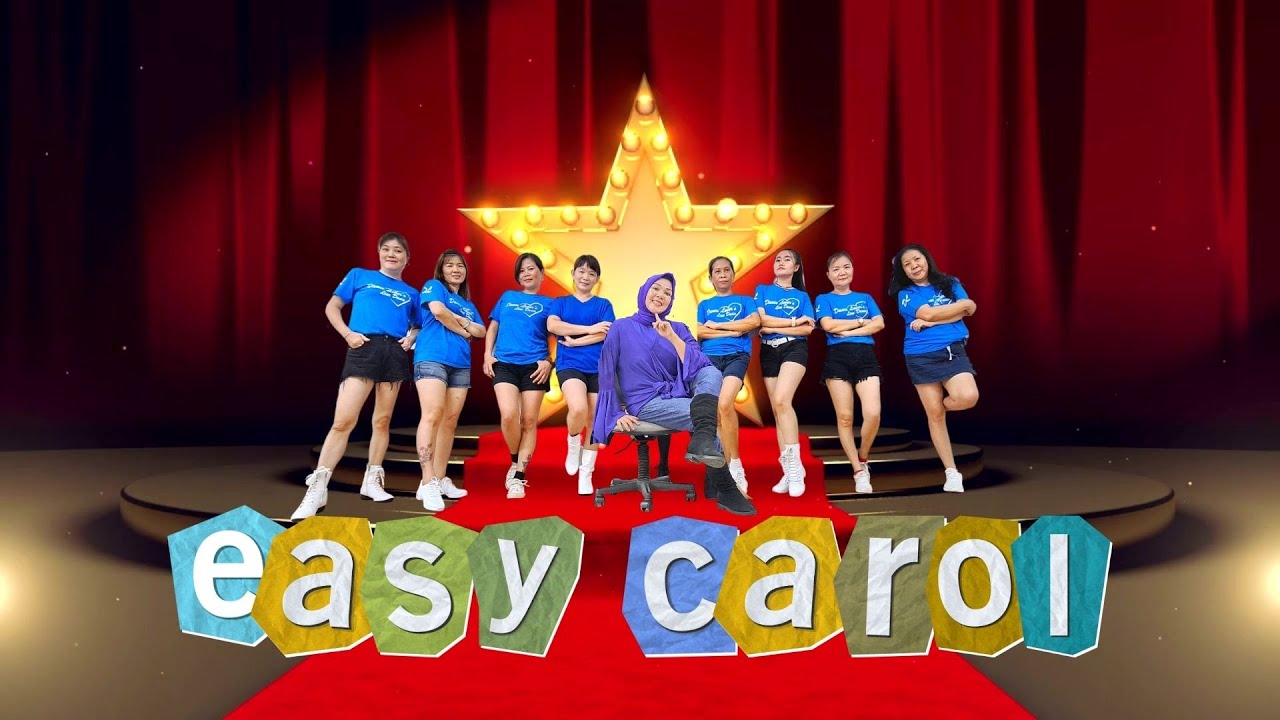 Easy Carol Line Dance - YouTube