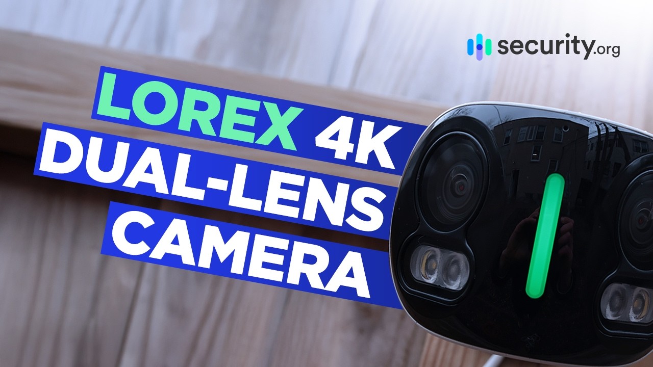 Lorex 4K Security Camera Lorex 4K Dual-Lens Outdoor Security Camera ...