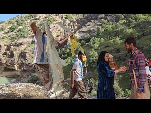 Atabek's extraordinary fishing and his return to his family