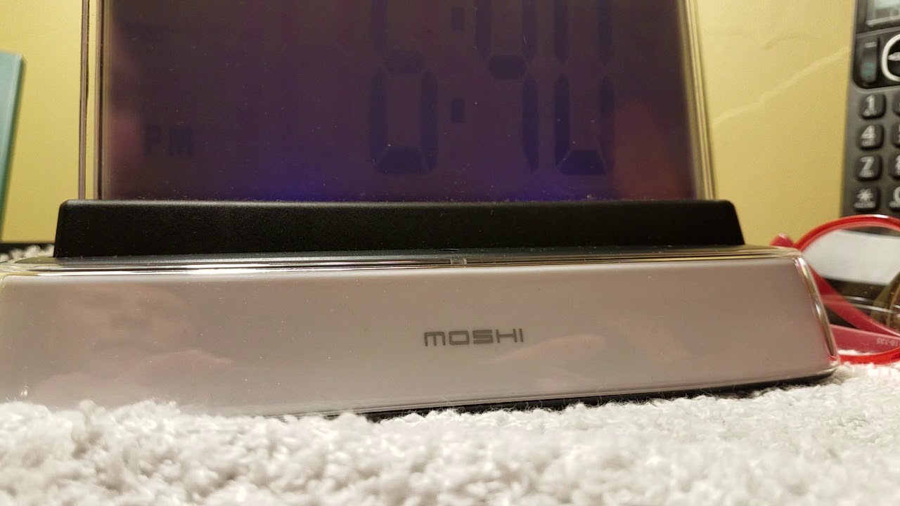 Moshi alarm clock doesn't understand English - YouTube