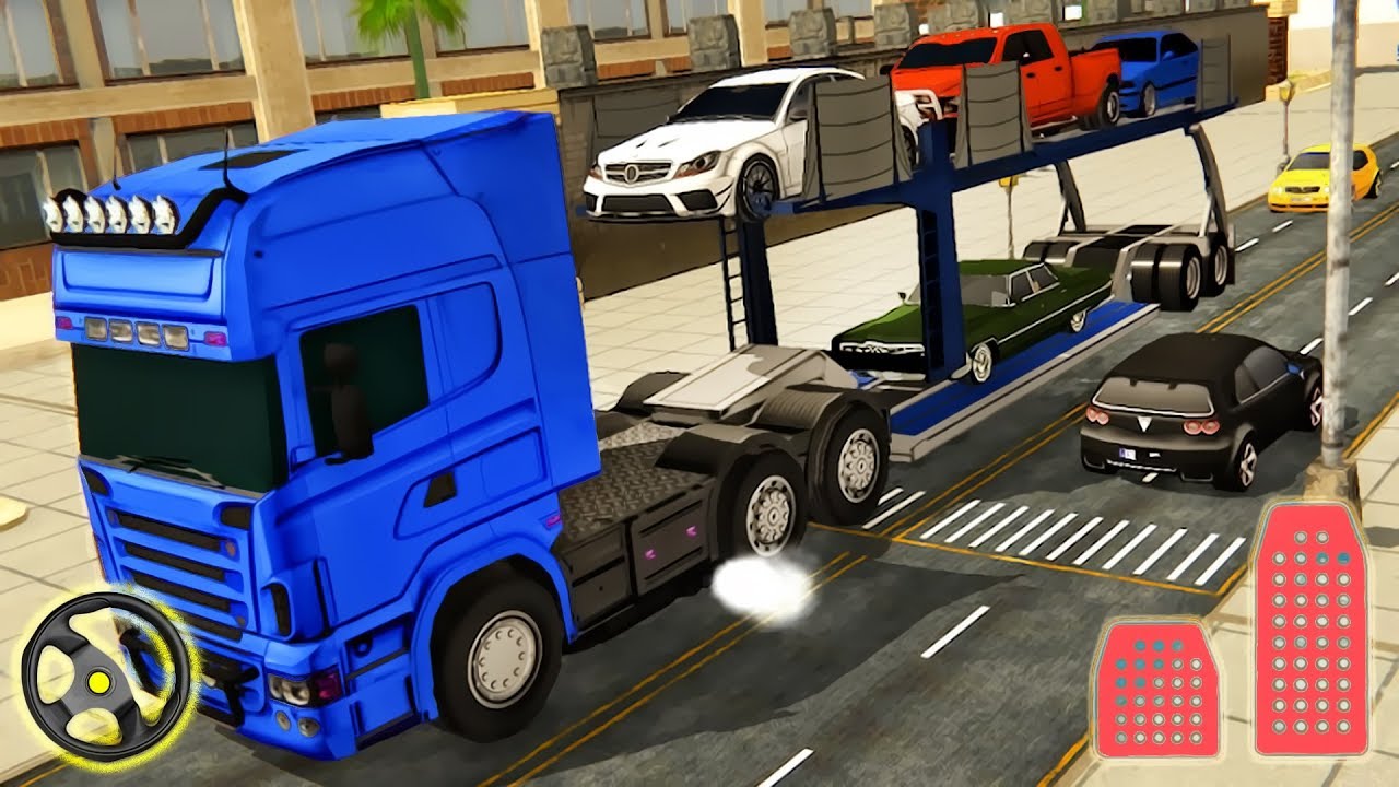 Cargo Delivery Truck Parking Simulator Games 2018 - Android Gameplay ...