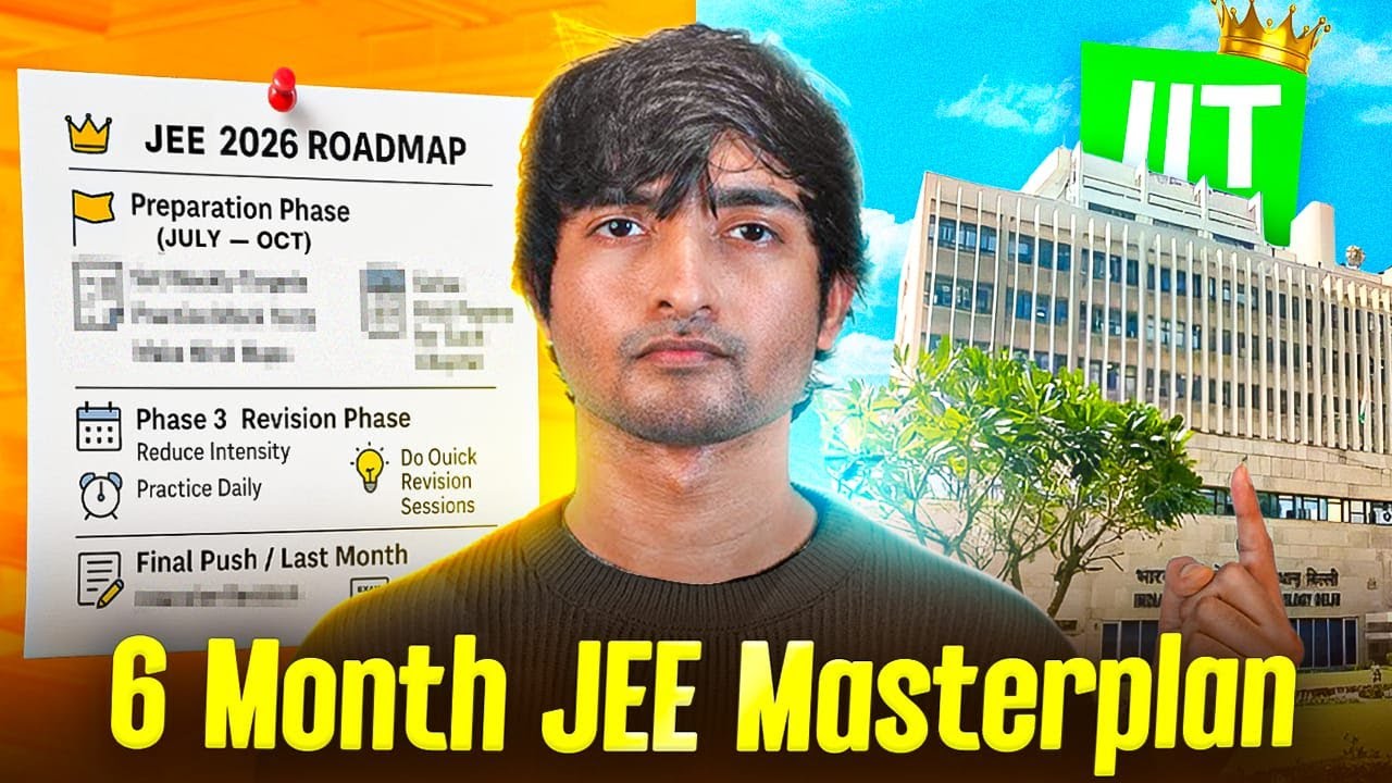 JEE 2026 Final 6-Month Roadmap: Phase-Wise Strategy to Score 99 ...