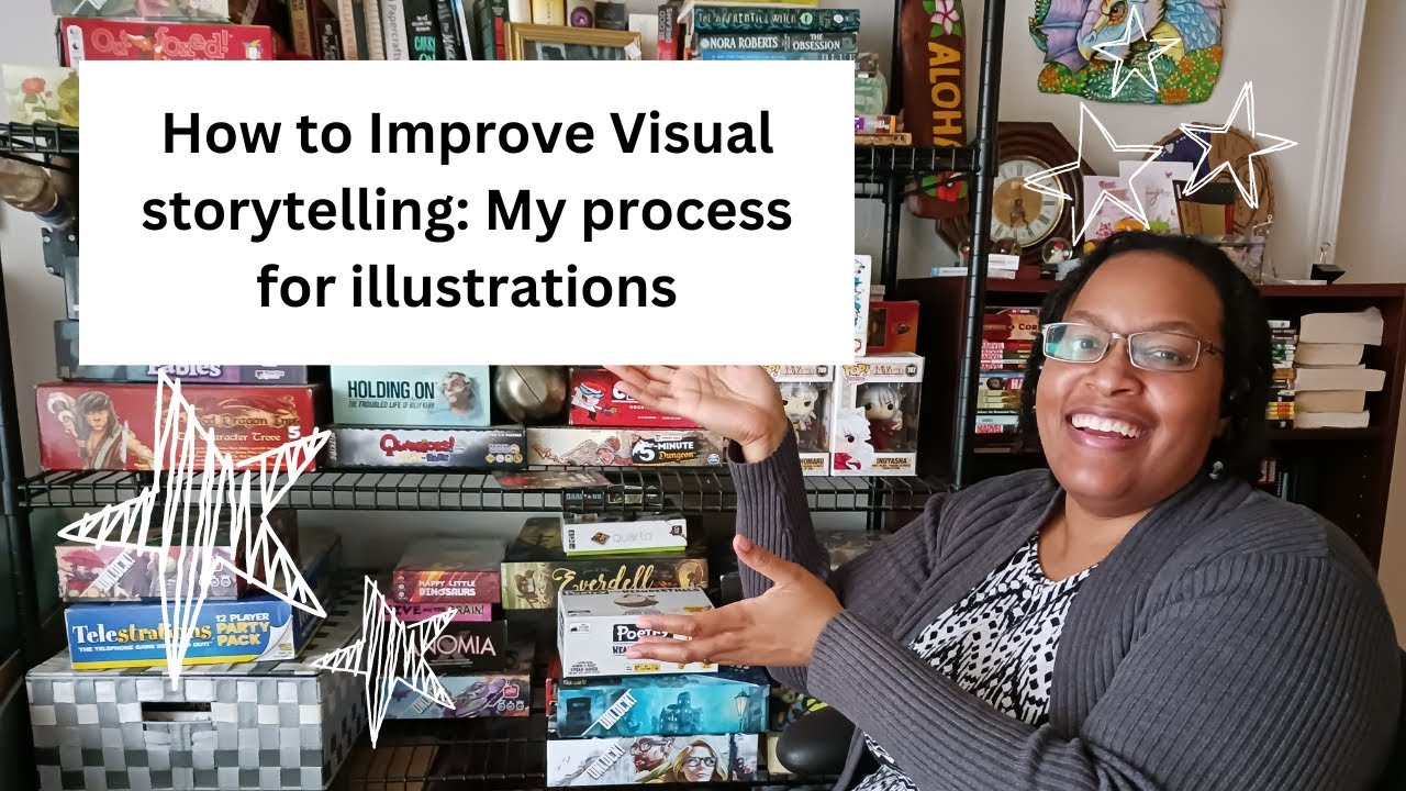 Visual storytelling: My process for illustrations - YouTube