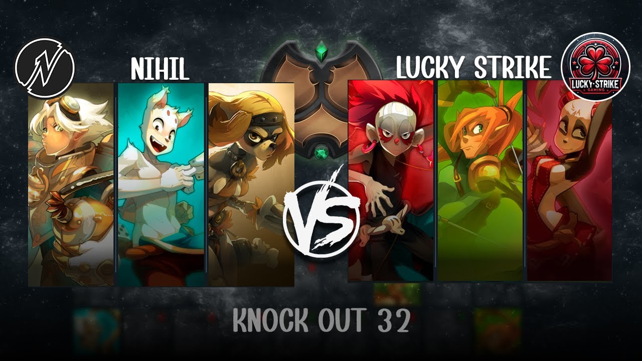 Dofus Qualifier - Nihil vs Lucky Strike - Knockout Round 32 - YouTube