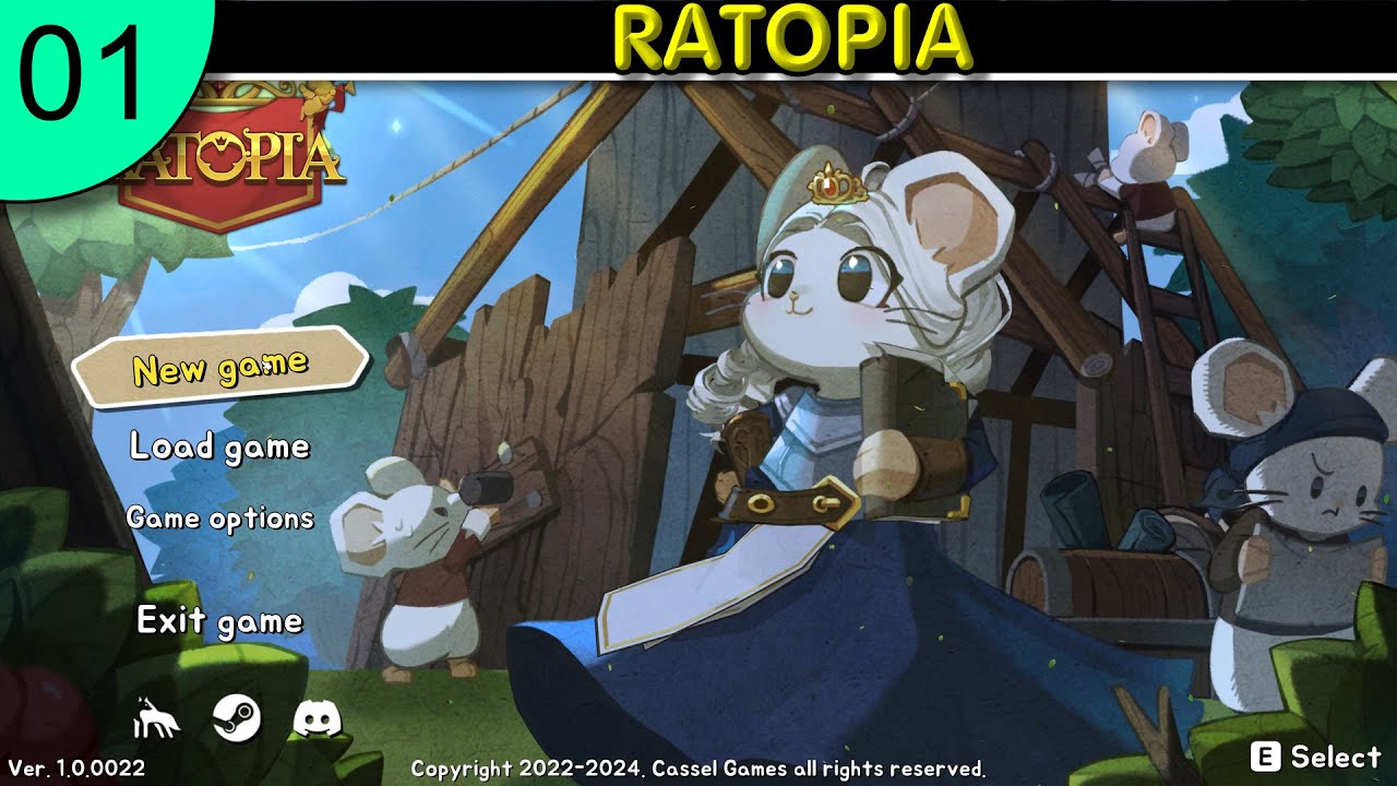 (01) RATOPIA = Gameplay 4K 60 FPS - YouTube