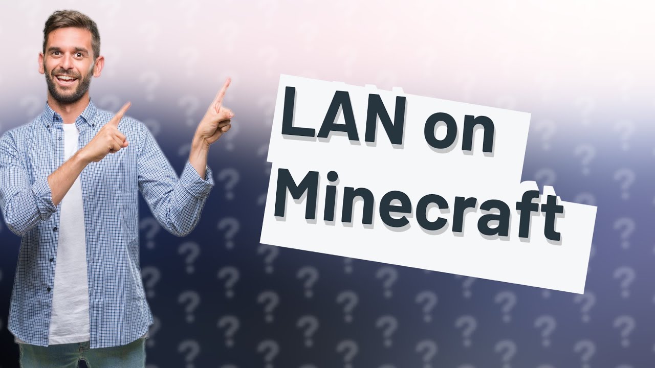 How do I enable LAN on Minecraft? - YouTube