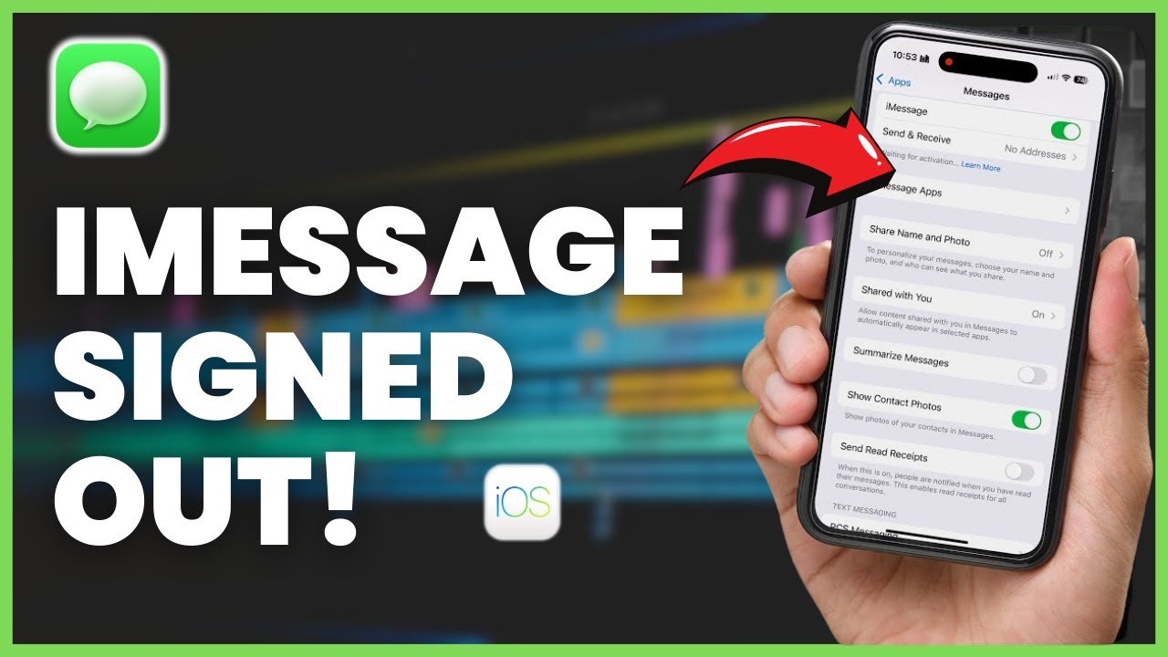 How to Fix iMessage Signed Out on iPhone | Quick & Easy Solutions 2025 ...