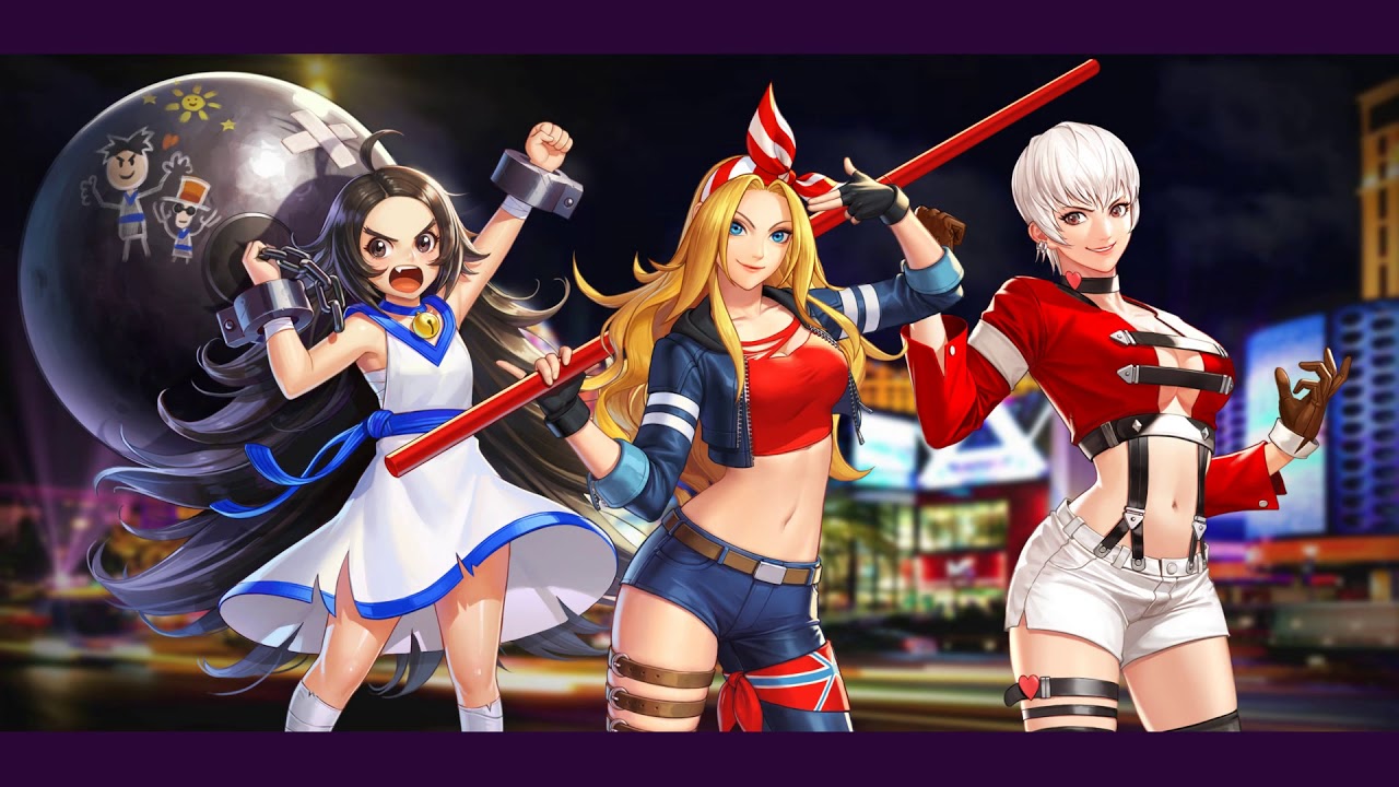 KOF ALLSTAR OST - Female Billy, Chang and Yashiro Theme Pretty Fighters ...