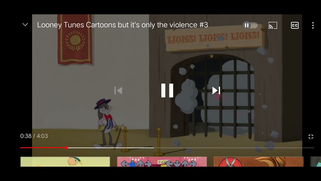 looney tunes cartoons fight cloud - YouTube