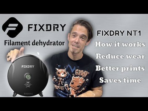 Fixdry filament dehydrator NT1 | Why using a dehydrator will save your ...