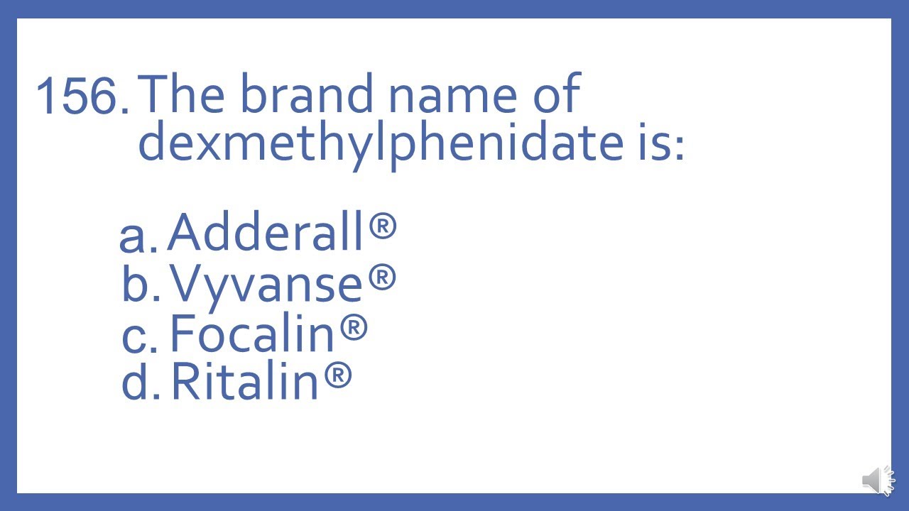Top 200 Drugs Practice Test Question - The brand name of ...
