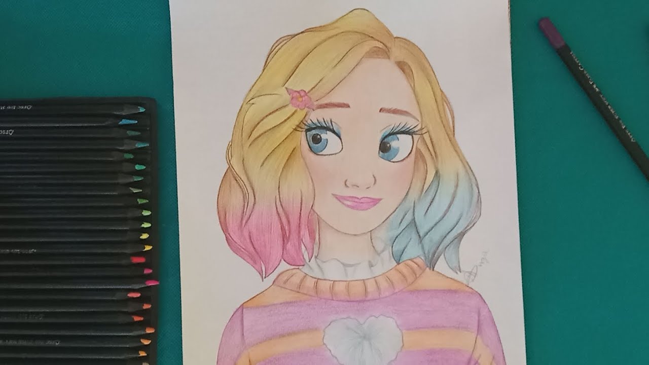 Cómo dibujar a Enid Sinclair/ How to draw a Enid Sinclair #enidsinclair ...