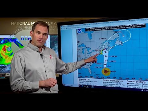 Hurricane Lee PM Update from the NHC in Miami, FL (September 13, 2023 ...