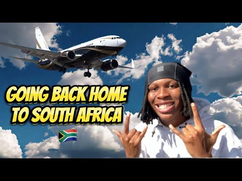 My Trip Going Back To South Africa - YouTube