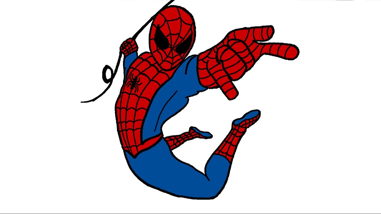 How to Draw Spider-man | Drawing Tutorial Easy Step by Step - YouTube
