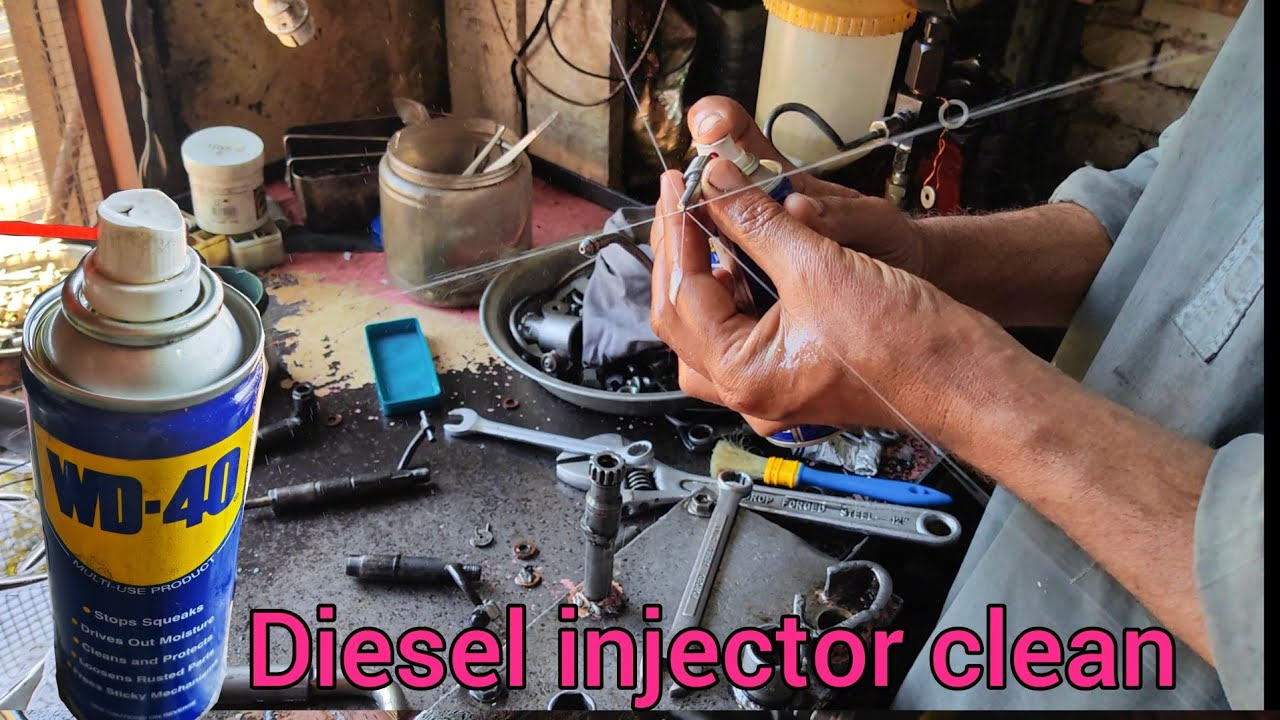 How to diesel engine injector rebuilding - YouTube