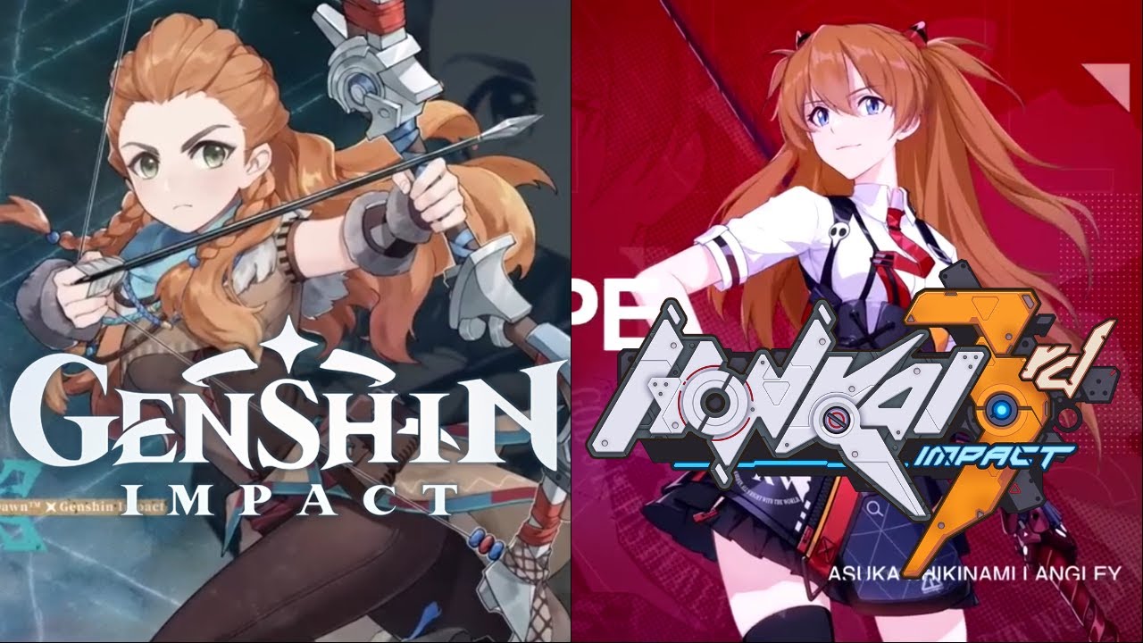 Collab Characters - Genshin Impact vs Honkai Impact 3rd - YouTube