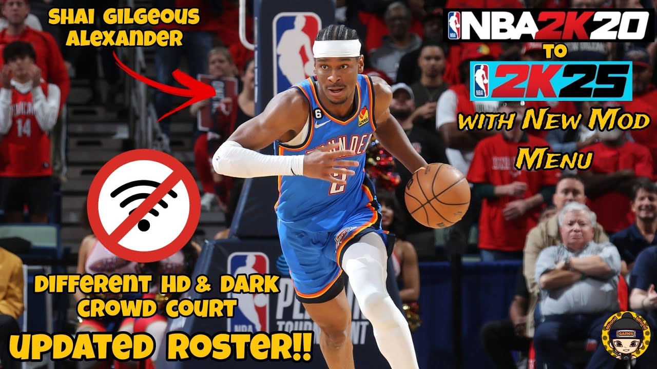 Nba 2k20 to Nba 2k25 Updated Roster v.97 & v.98 with Mod Menu ...