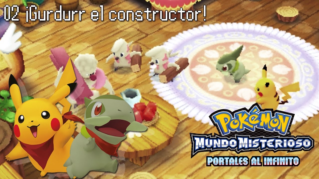 Pokémon Mundo Misterioso Portales al Infinito #2 ¡Gurdurr el ...