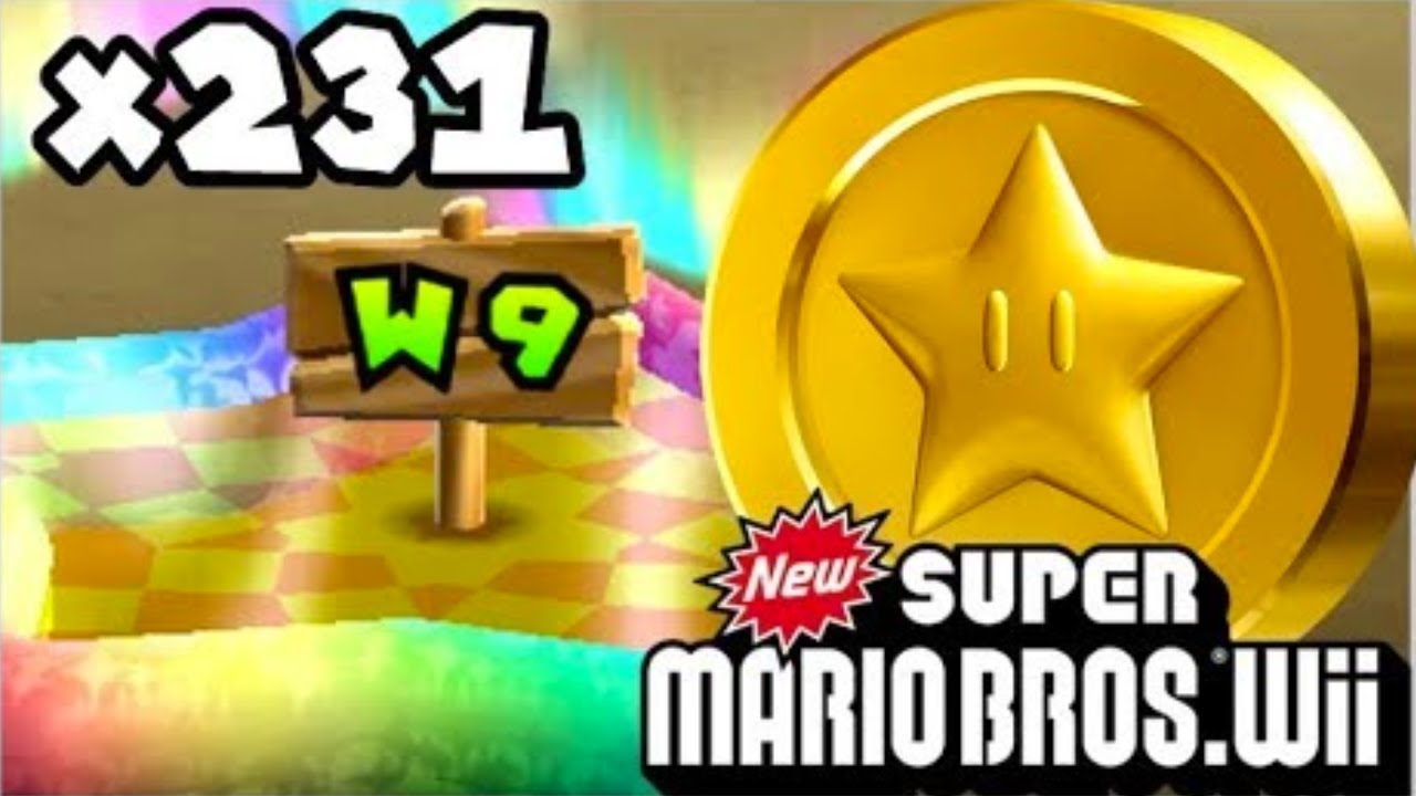 New Super Mario Bros. Wii Walkthrough 100% HD - 10 (Extra) World 9 ...