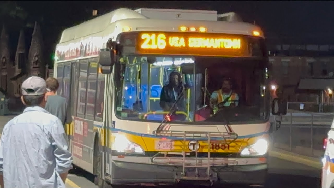 MBTA XDE40 on THE 216 - YouTube