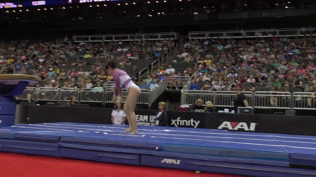 Sienna Robinson - Vault – 2019 U.S. Gymnastics Championships – Junior ...